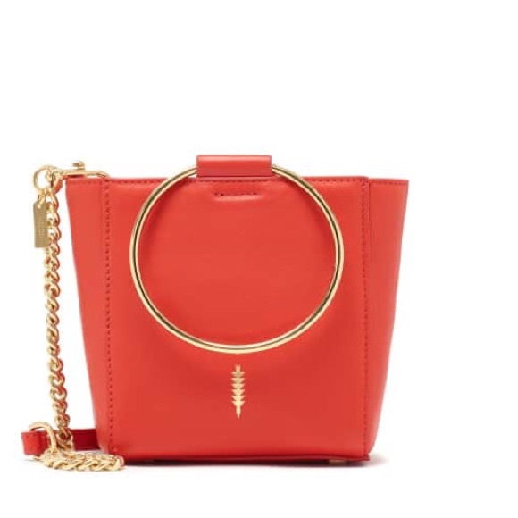 Anthropologie | Bags | Thacker New York Le Bucket Mini Siren Red ...